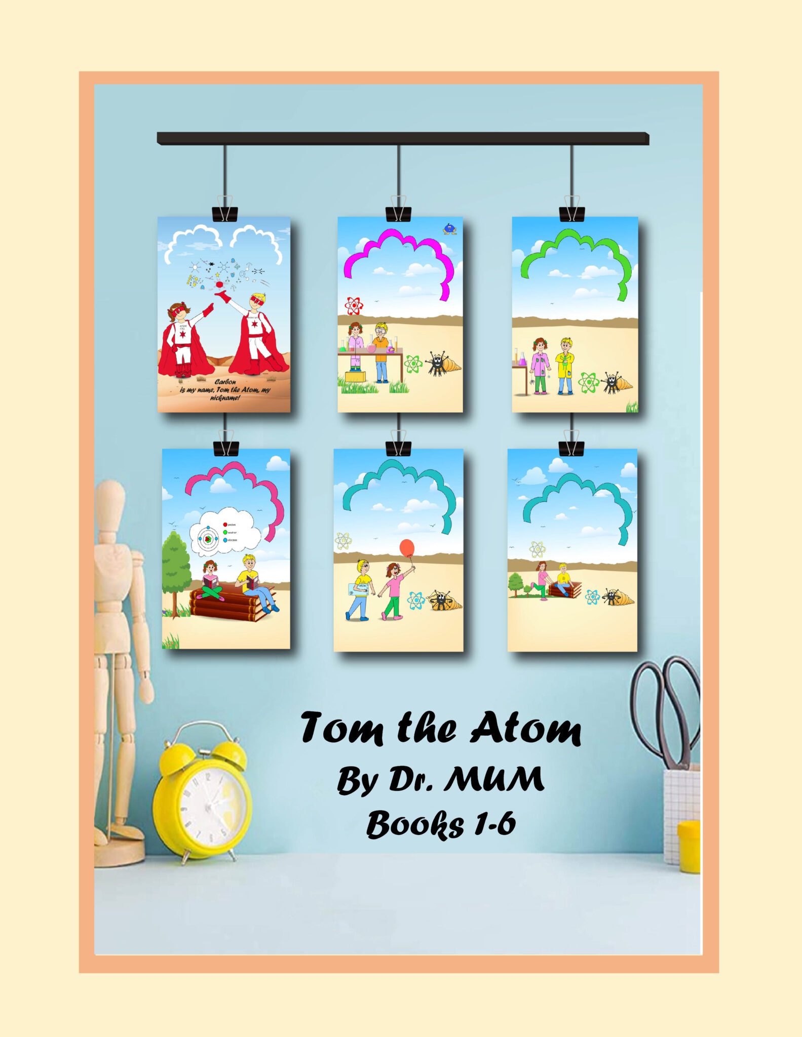 Tom The Atom Book Series - Tom The Atom | Childrens Educational Science ...